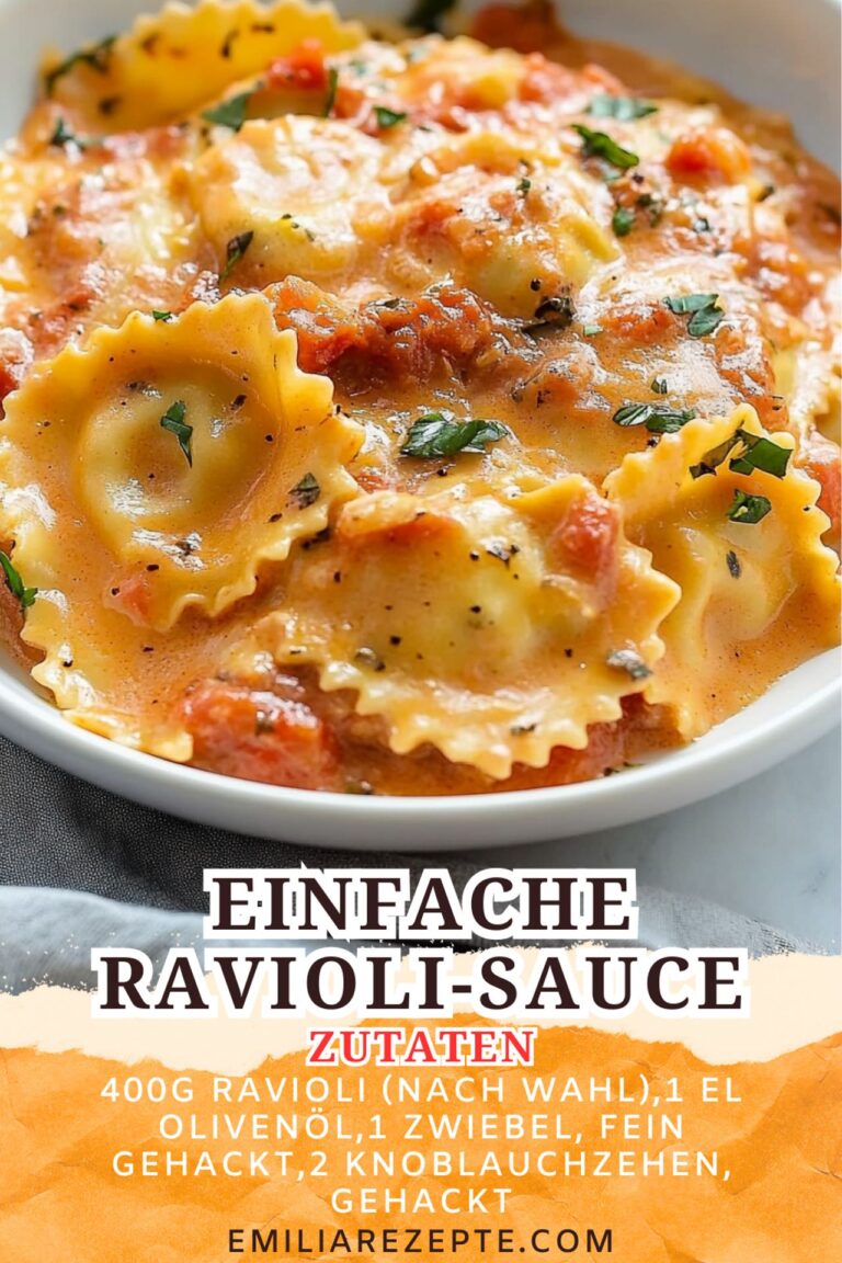 Schnelle Sauce Zu Ravioli
