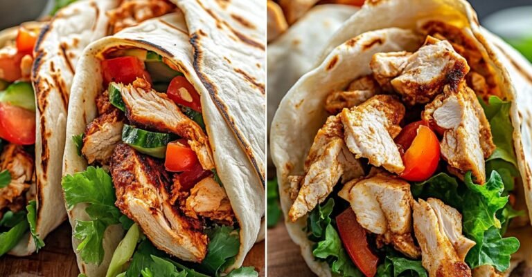 Wraps Rezepte: Chicken Shawarma