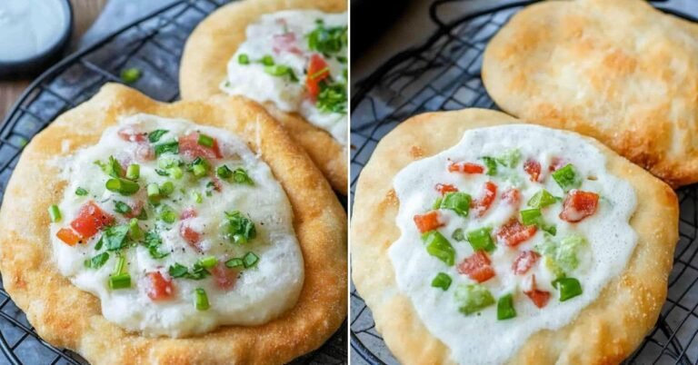 Langos aus der Heißluftfritteuse - Einfach und Lecker